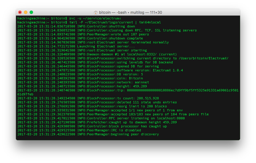 How to Install an Electrum Server using Full Bitcoin Node and ElectrumX